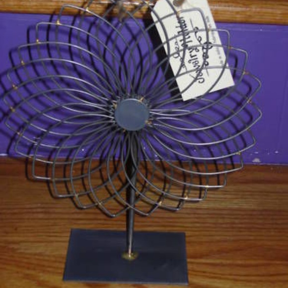 Urban Outfitters | Accents | Copper Brazed Iron Spirograph Metal Stand ...